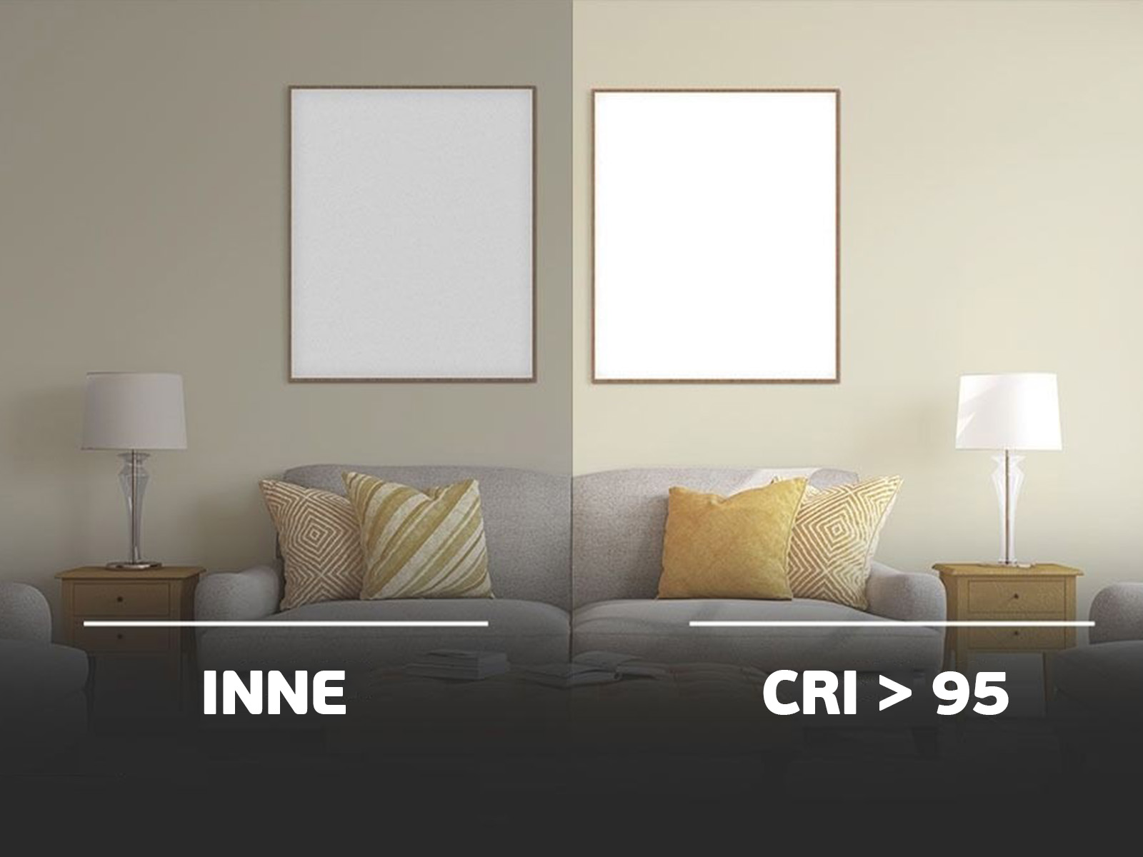 Panel Podtynkowy LED 60x60 Almach CRI 95 40W 4000K | Onled.pl